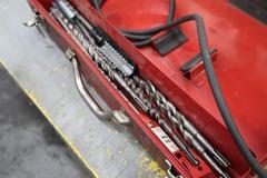 Machines Used | Milwaukee Hawk 1" Rotary Hammer with Bits & Metal Case