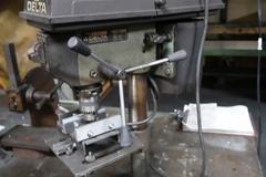 Machines Used | Delta Benchtop Drill Press with Vise and Drill Chuck