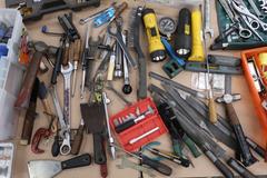 Machines Used | Hand Tool Assortment: Wrenches, Sockets, Knives, Screw ...