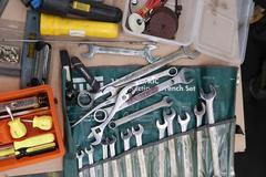 Machines Used | Hand Tool Assortment: Wrenches, Sockets, Knives, Screw ...