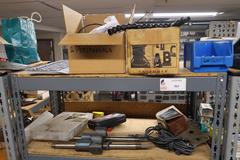 Machines Used | (4) Shelves & Contents of Fasteners, Parts and More