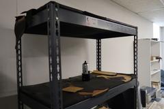 Machines Used | Metal Shelf with (3) Adjustable Shelves