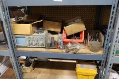 Machines Used | (4) Shelves & Contents of Fasteners, Parts and More