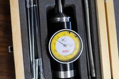 Machines Used | MHC Coaxial Indicator with Attachments and Wooden Case
