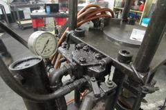 Machines Used | Shop-Built 4 Post Hydraulic Press, Remote Foot Trip ...