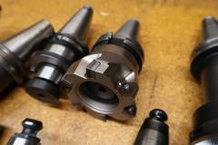Machines Used | Cat 40 Tool Holders, (9) Including (1) Schunk Hydraulic ...