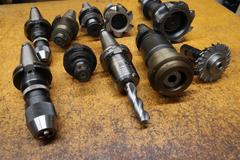 Machines Used | Cat 40 Tool Holders, (9) Including (1) Schunk Hydraulic ...