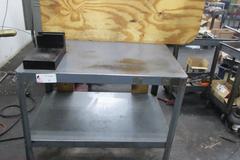 Machines Used | Steel Table with Lower Shelf