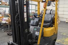Machines Used | TCM FGC18-3L 2850lb Capacity LP Powered Fork Lift with ...