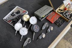 Machines Used | Indicators, Assorted, Includes Dial Indicator, Dial ...