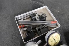 Machines Used | Indicators, Assorted, Includes Dial Indicator, Dial ...