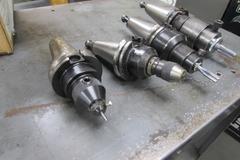 Machines Used | Cat 40 Taper Tool Holders (2) Tap Drivers, (1) Keyless ...