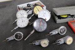 Machines Used | Indicators, Assorted, Includes Dial Indicator, Dial ...