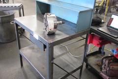 Machines Used | Steel Workbench with Drawer, Upper Shelf, Lower Shelf