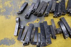 Machines Used | Lathe Stick Tooling, Insert Type, Mostly 3/4" and 1" Shank
