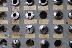 Machines Used | 5C Collets, Over, (150) Pieces, Including Round, Hex ...