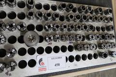 Machines Used | TG75 Collets with Aluminum Rack