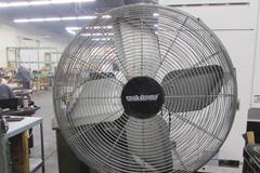 Machines Used | Pro Source 24" Shop Fan with Stand