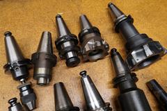Machines Used | Cat 40 Tool Holders, (9) Including (1) Schunk Hydraulic ...