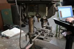 Machines Used | Delta Benchtop Drill Press with Vise and Drill Chuck