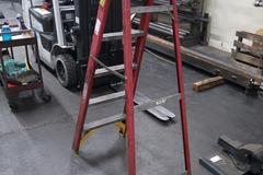 Machines Used | Werner 6' Step Ladder, 225lb Capacity