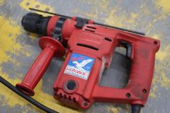 Machines Used | Milwaukee Hawk 1" Rotary Hammer with Bits & Metal Case
