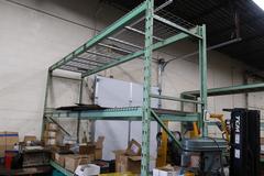 Machines Used | Section of Pallet Racking with (2) 120"x 36" Uprights ...