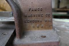 Machines Used | Famco Arbor Press with 4" Throat