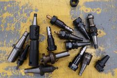 Machines Used | 30-Taper Tool Holders, Assorted