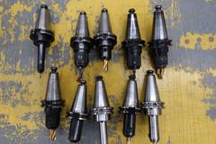 Machines Used | End Mill Type Cat 40 Tool Holders, (10) with Mazak ...