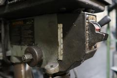 Machines Used | Delta Benchtop Drill Press with Vise and Drill Chuck