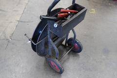 Machines Used | Banding Cart with Tools and 3/4" Metal Banding Material