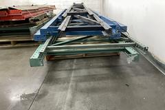Assorted Pallet Racking Uprights (2) 168" x 42", (1) 204"x20", (1) 241 ...