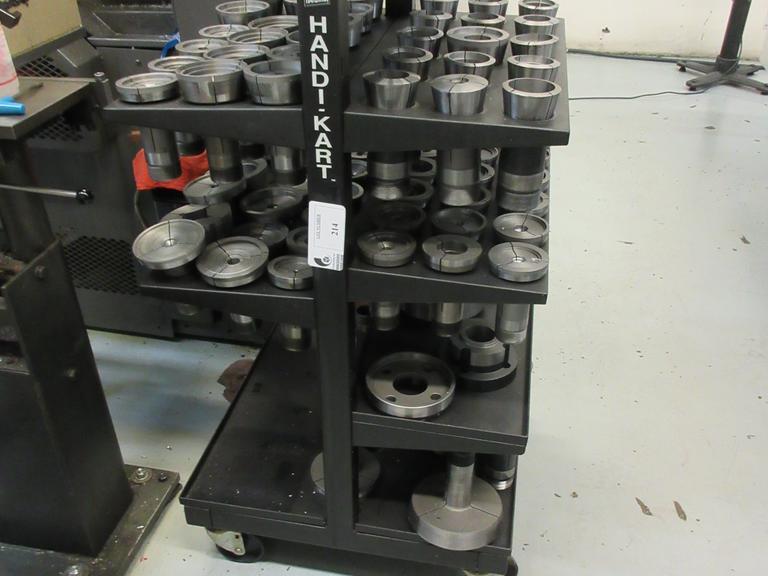 Machines Used | Hardinge Handi-Kart Collet Cart with Large Assortment ...