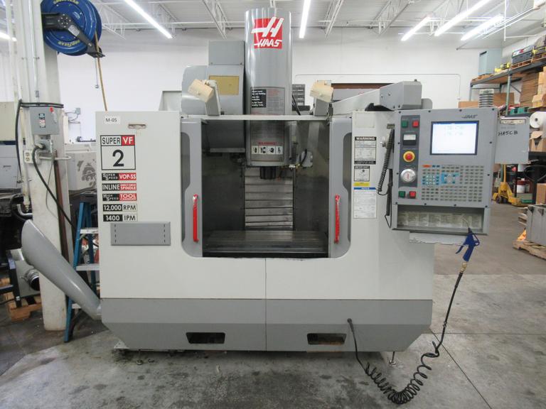Haas VF-2SS CNC Vertical Machining Center | Machines Used