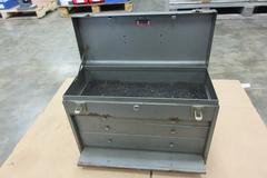 Machines Used | Kennedy Tool Box, Style 620, Drop Front Toolbox, 3 ...