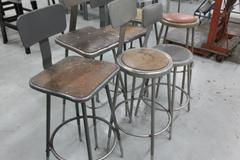 Machines Used | (7) Shop Stools as Shown