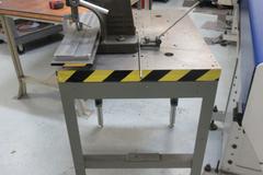 Machines Used | Famco #1 Arbor Press with 4" Throat on Steel Work Table