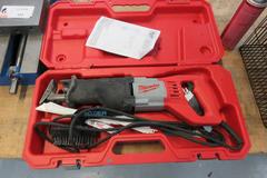 Machines Used | Milwaukee Sawzall Reciprocating Saw