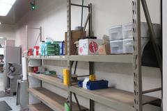 Machines Used | Teardrop Pallet Racking Bay with Cleaning Equipment ...