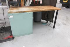 Machines Used | Equipto 5 Drawer Tool Cabinet With Maple Top Work Bench