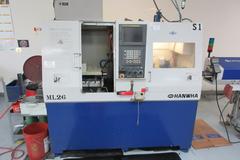 Machines Used | Hanwha ML26 26mm CNC Swiss Screw Machine with Iemca Genius