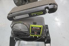 Machines Used | Ryobi 4" Belt 6" Disk Combination Belt and Disk Grinder