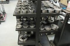 Machines Used | Hardinge Handi-Kart Collet Cart with Large Assortment ...