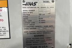 Haas VS-3 Vertical Machining Center With Haas Maincon Control, Through ...