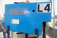 Hardinge Chucking Lathe with Omniturn CNC Retrofit and Single Tube Bar ...