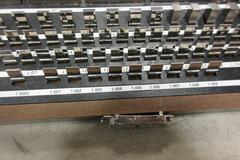 Machines Used | Starrett Webber Metric Gage Block Set, 1.0005 to 100mm ...