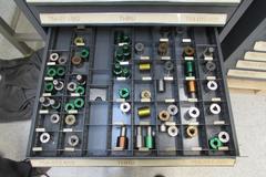 Machines Used | Vidmar 12 Drawer Tool Cabinet with Pin and Plug Gages