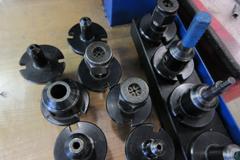 Machines Used | Quick Change Tool Holders with R8 Shanks and Assorted ...
