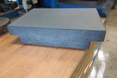 Machines Used | Grade A 12" x 18" x 4-1/2" 2-Lip Granite Surface Plate